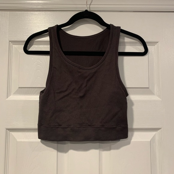 SKIMS | Tops | Skims Crop Ribbed Tank | Poshmark